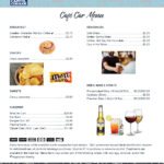 Cafe Car Food and Drink Options on Capitol Corridor Trains